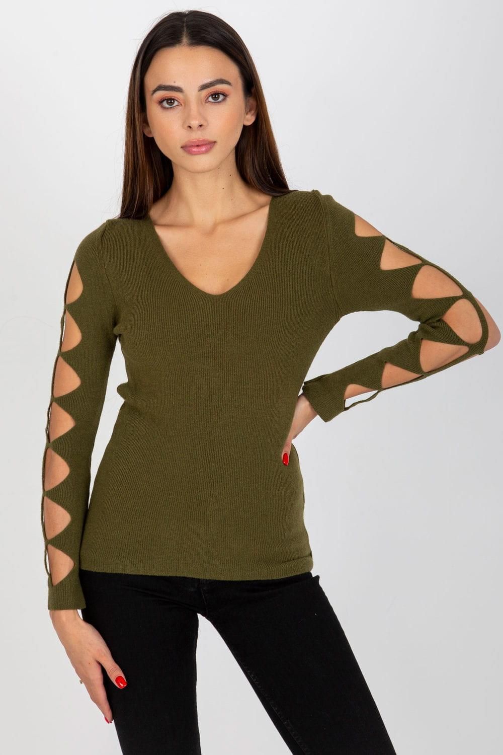 Sweter Damski Model VI-SW-20253.29 Khaki - Coco Angelo - Ceny i opinie ...