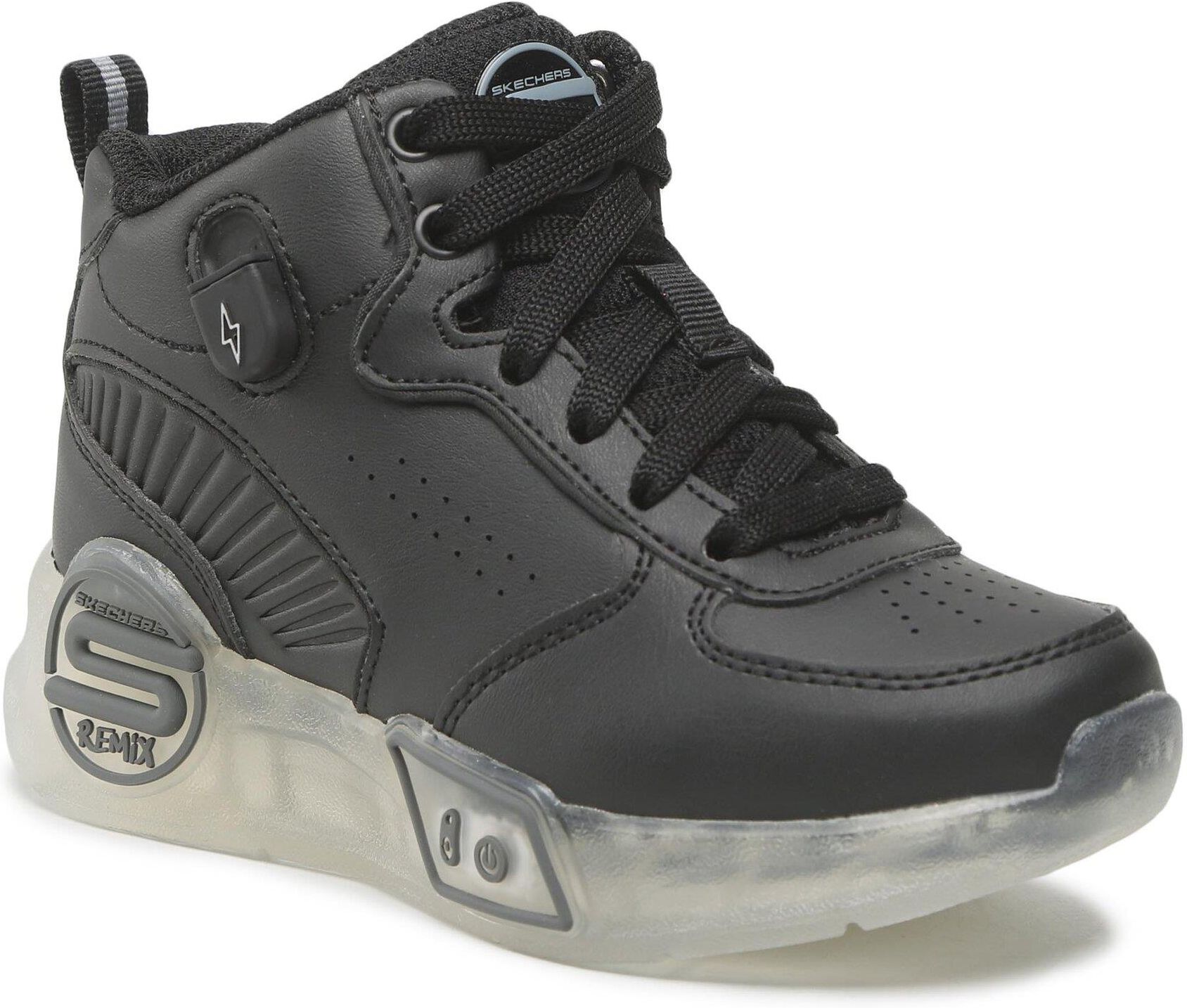 Skechers Sneakersy S-Lights Remix 400620L/BLK Czarny - Ceny i opinie ...