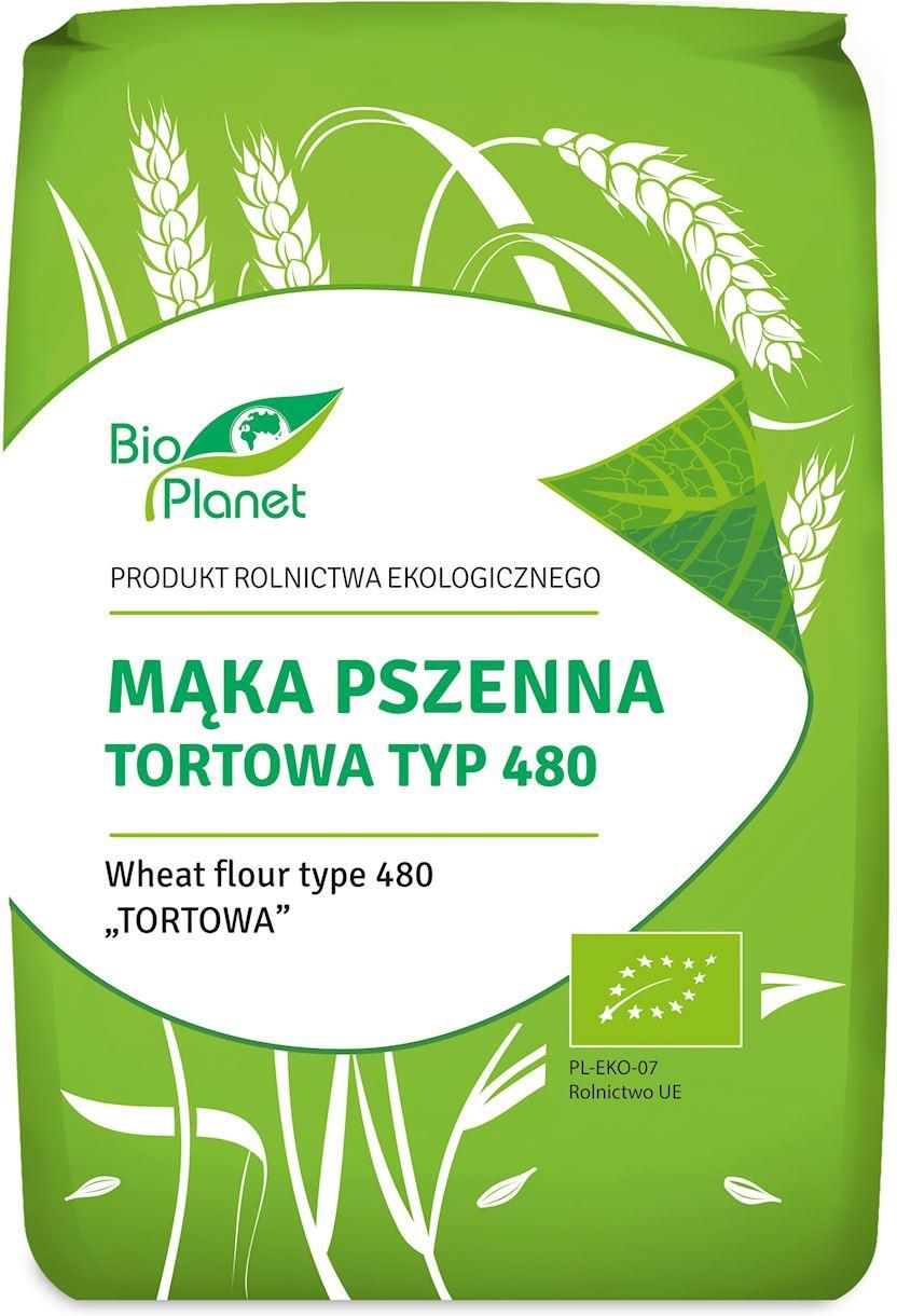 Bio Planet Seria Mąki I Skrobie 5 Szt. Mąka Pszenna Tortowa Typ 480 1kg ...