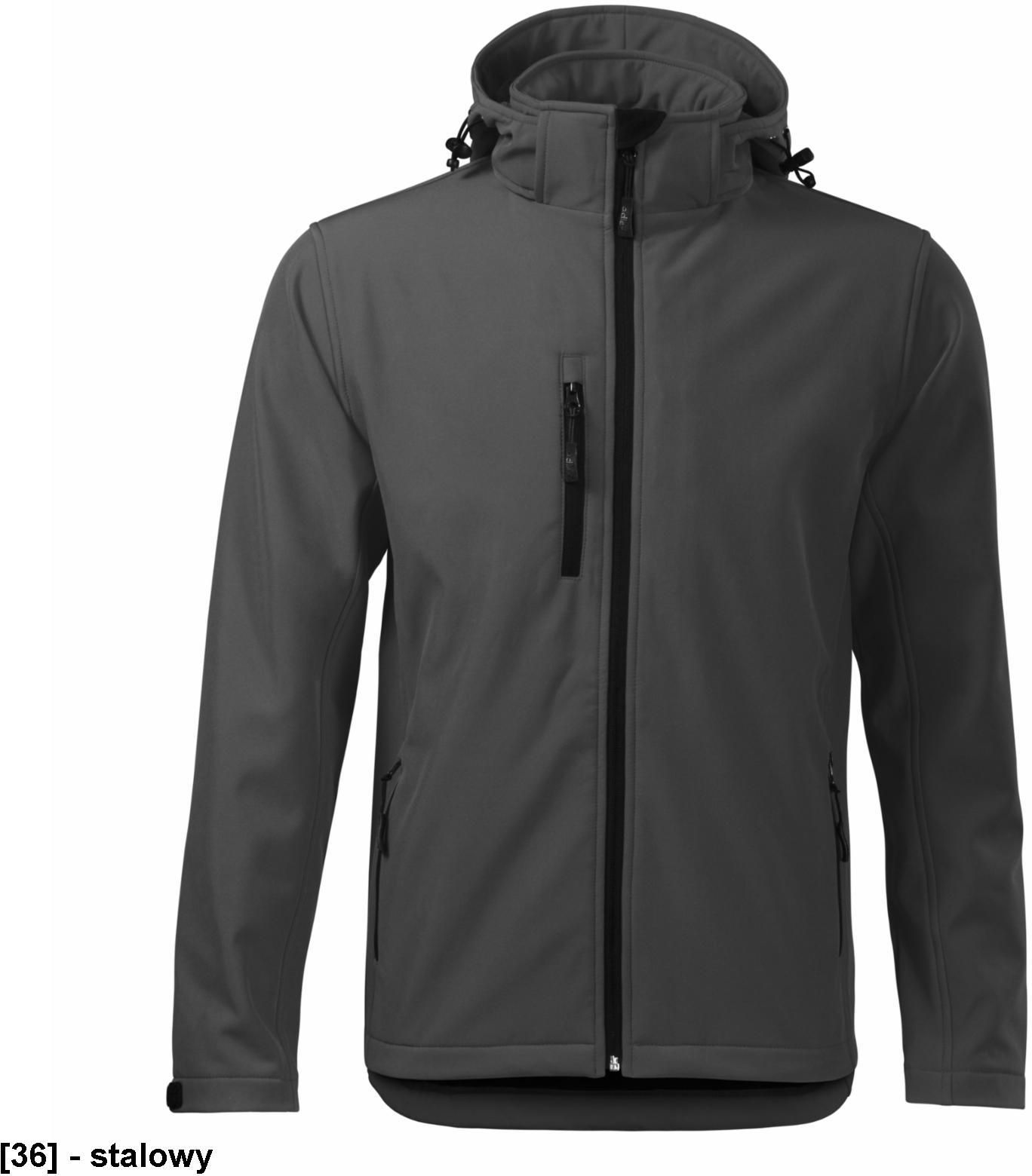 Performance 522 Adler Softshell Kurtka Męska 300 G/M2 6% Elastan 94% Poliester Czerwony Rozmiar ...