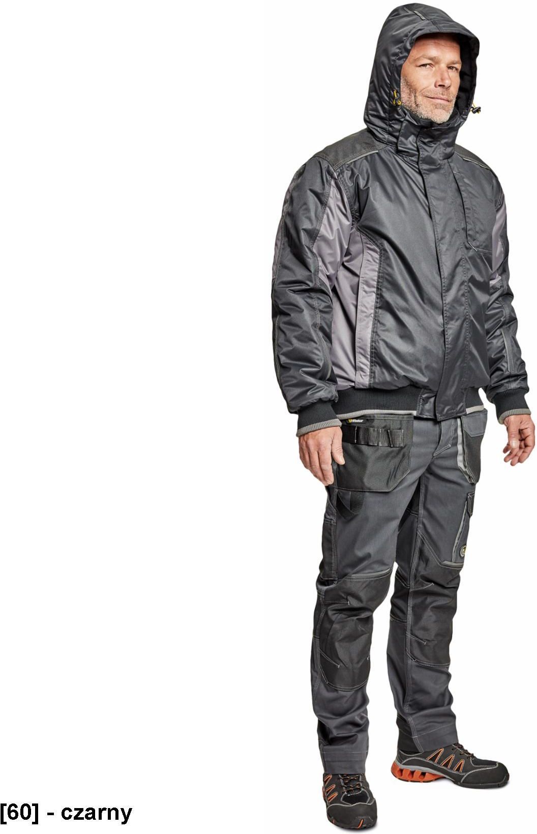 Dayboro Pilot Kurtka Męska Pilotka Odpinany Kaptur Polar Kołnierz I W ...