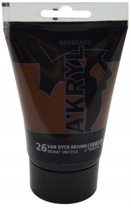 Farby Akrylowe 100ml Renesans 26 Brunat Van Dyck - Ceny i opinie - Ceneo.pl