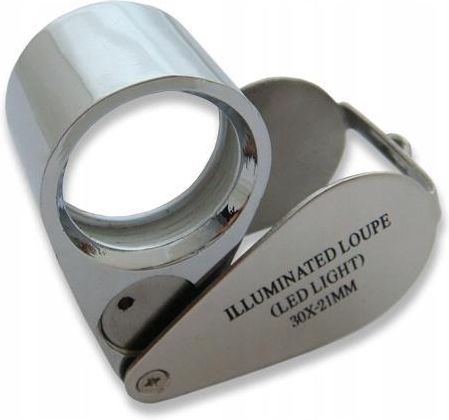 Lupa Jubilerska Lupka Chrom 30x 21mm 2x Led LP017 - Ceny i opinie ...