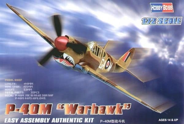 Hobby Boss 80251 1:72 P-40M Warhawk - Ceny i opinie - Ceneo.pl