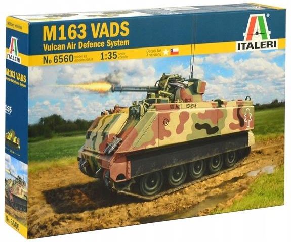 M163 Vads Vulcan Air Defence System Italeri 6560 - Ceny i opinie - Ceneo.pl