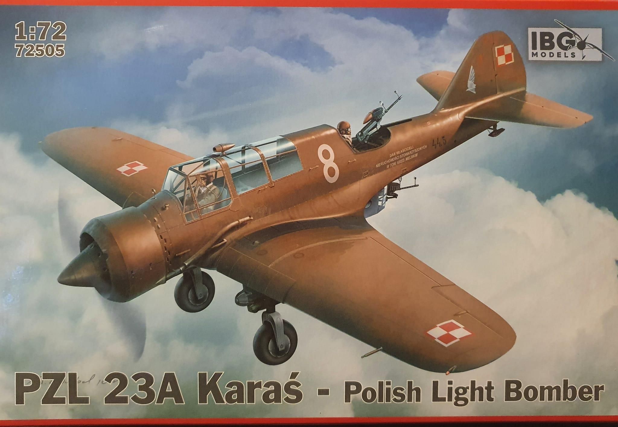 Model do sklejania Pzl 23A Karaś 1/72 Ibg 72506 - Ceny i opinie - Ceneo.pl