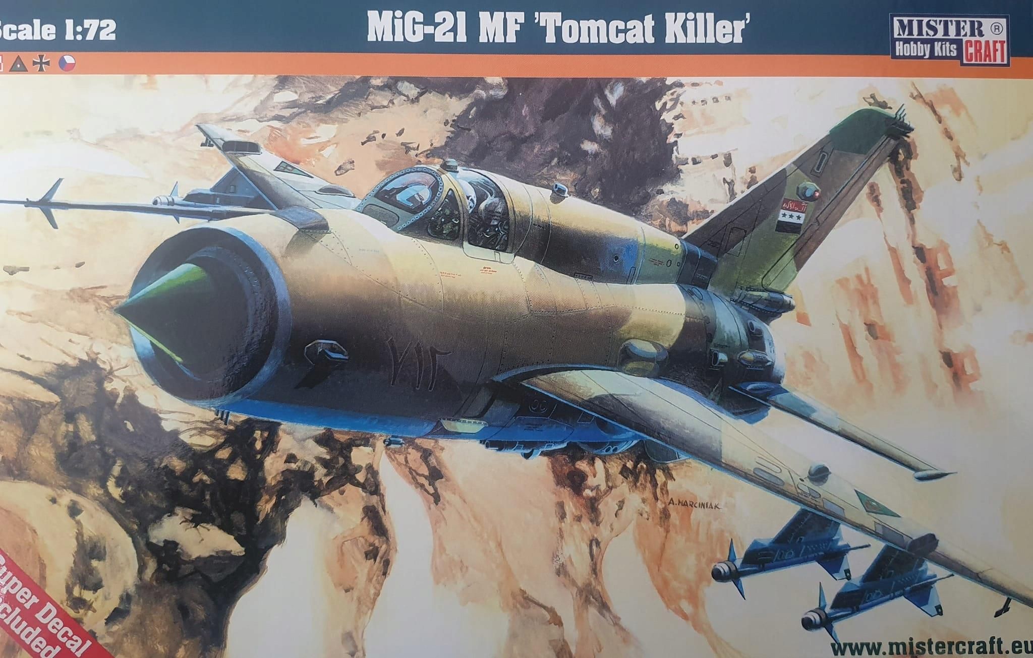Model MIG-21 Mf Tomcat Killer1/72 Mistercraft C-16 - Ceny i opinie ...