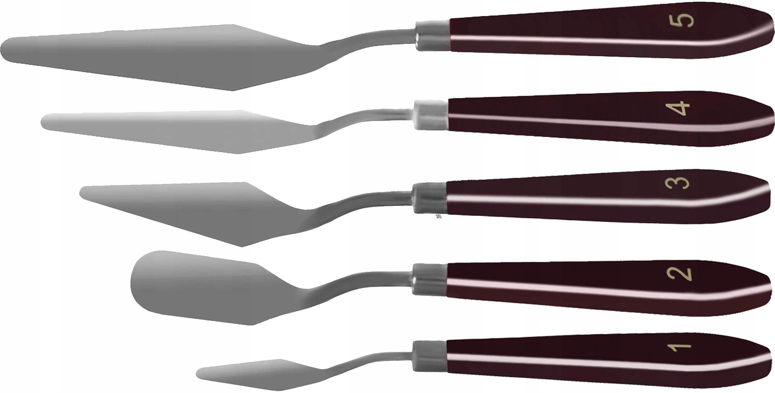 Zestaw Szpachelek Szpachelki Malarskie 5 Sztuk - Ceny i opinie - Ceneo.pl