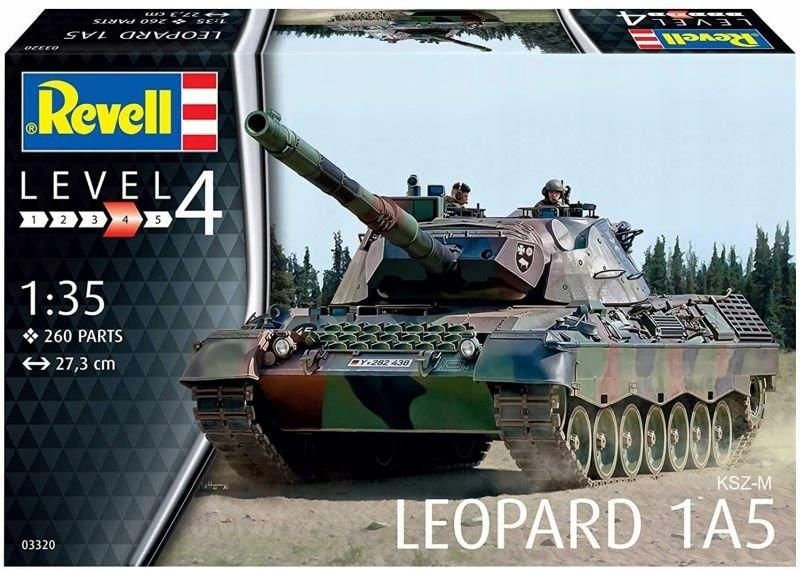 Revell 03320 Niemiecki czołg Leopard 1A5 1/35 - Ceny i opinie - Ceneo.pl