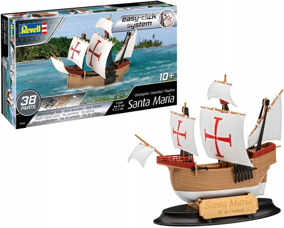 05660 Revell Statek Model Santa Maria - Ceny i opinie - Ceneo.pl