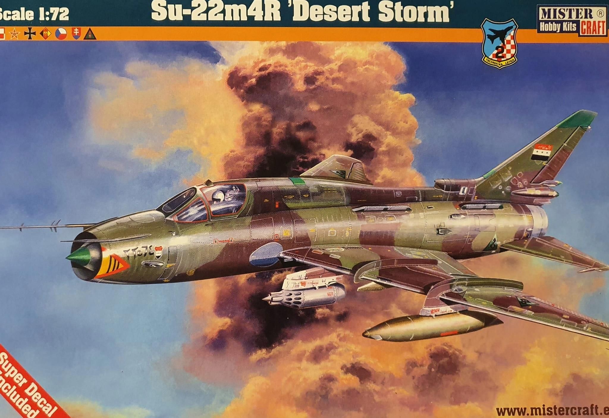 Model SU-22m4R Desert Storm -1/72 Mistercraft D-17 - Ceny i opinie ...
