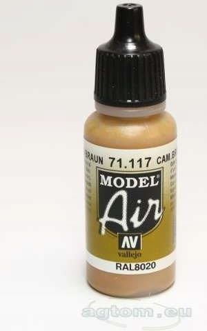 Vallejo Model Air 117 Camouflage Brown Ral 8020 - Ceny i opinie - Ceneo.pl