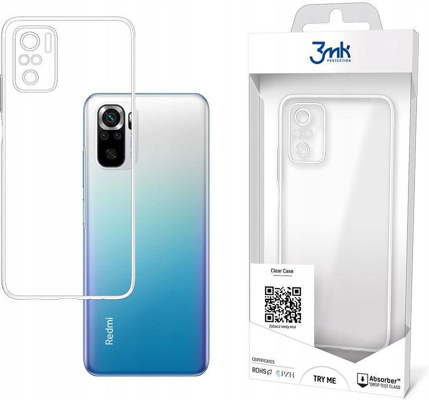 Xiaomi Redmi Note 10S/10 4G 3Mk Clear Case - Etui na telefon, ceny i ...