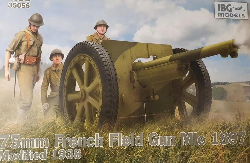 Armata 75 mm French Field Gun Mle 1897 1/35 Ibg - Ceny i opinie - Ceneo.pl