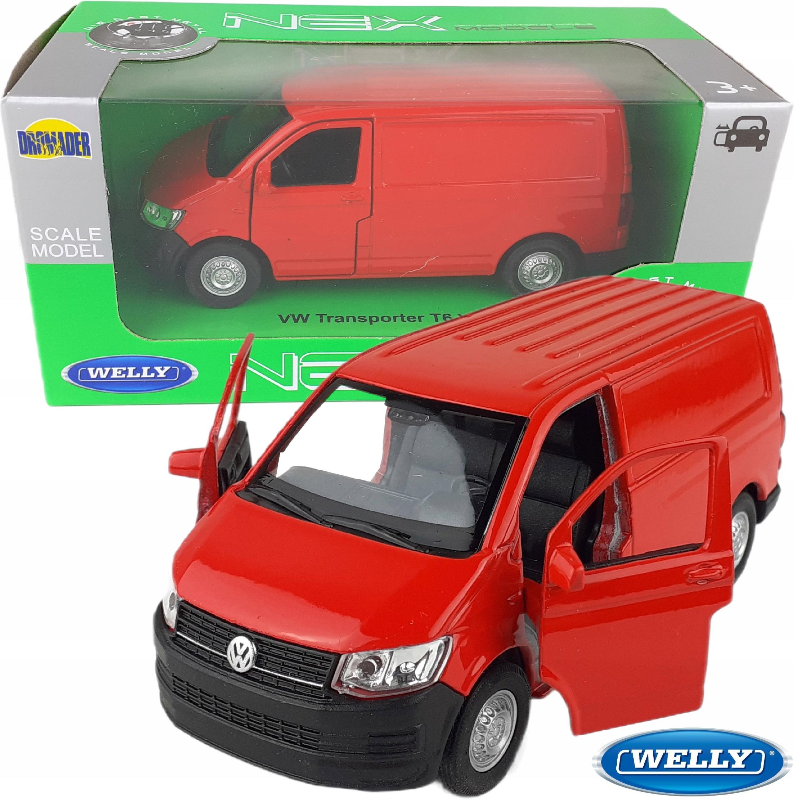 Welly Model Metalowy Vw Transporter T6 Van 1:34-39 - Ceny i opinie ...