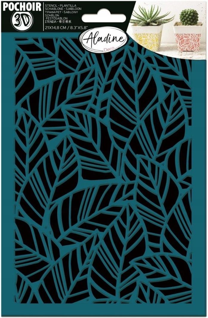Szablon samoprzylepny 3D Liście Aladine Francja - Ceny i opinie - Ceneo.pl