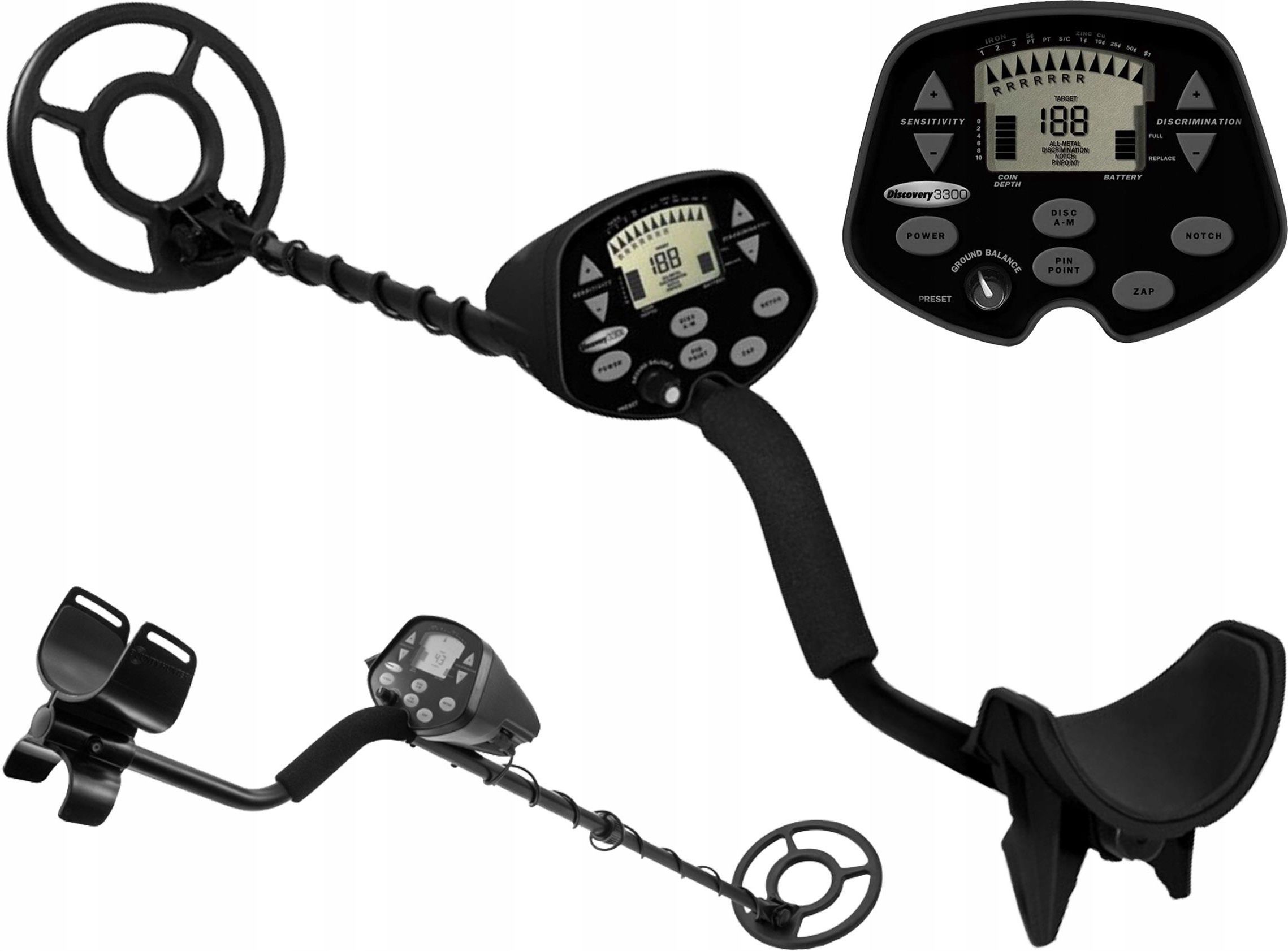 Wykrywacz Złota metali Hunter Discovery 3300 - Ceny i opinie - Ceneo.pl