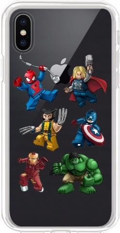 Telforceone Etui Xiaomi Y6 Prime 2018 Avengers +Napis - Etui na telefon ...