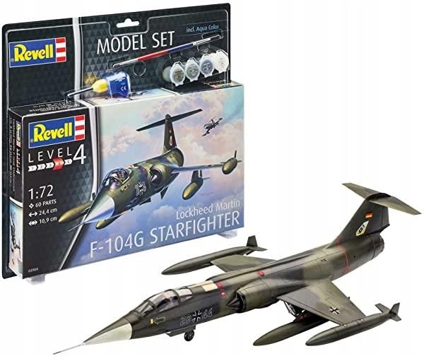 Revell 03904 Model 1:72 F-104G Starfighter Farby - Ceny i opinie - Ceneo.pl