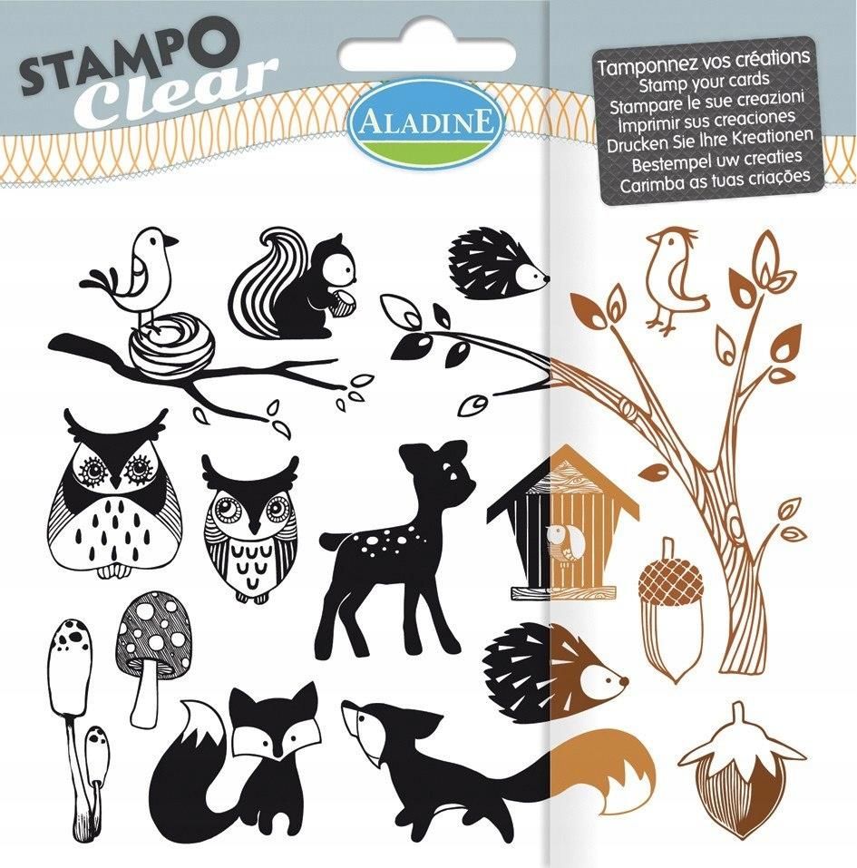 Stemple silikonowe Aladine, Leśne Stworzenia - Ceny i opinie - Ceneo.pl
