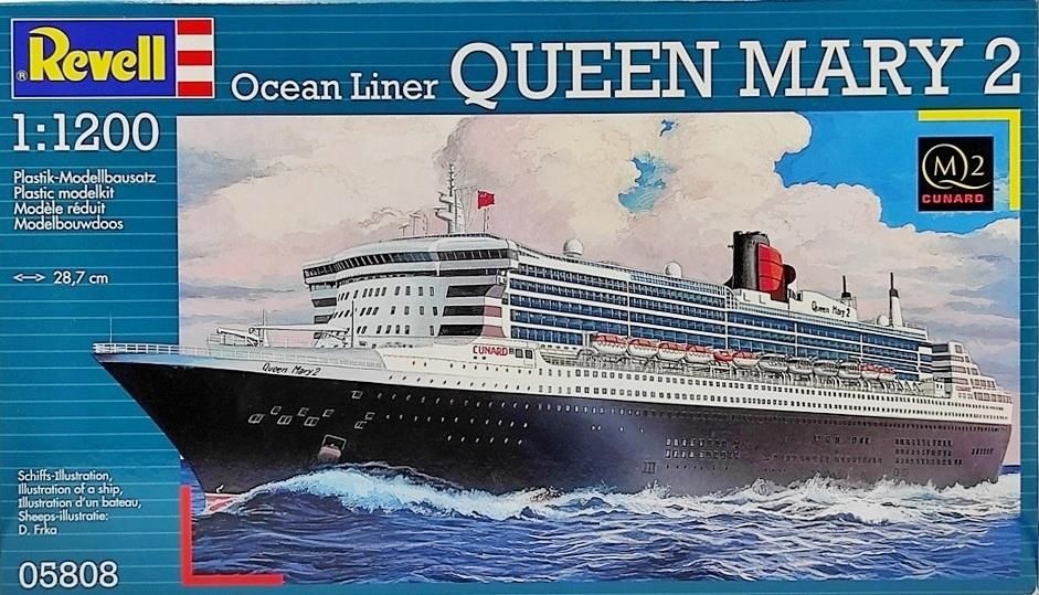 Revell 05808 transatlantyk Queen Mary 2 1:1200 - Ceny i opinie - Ceneo.pl