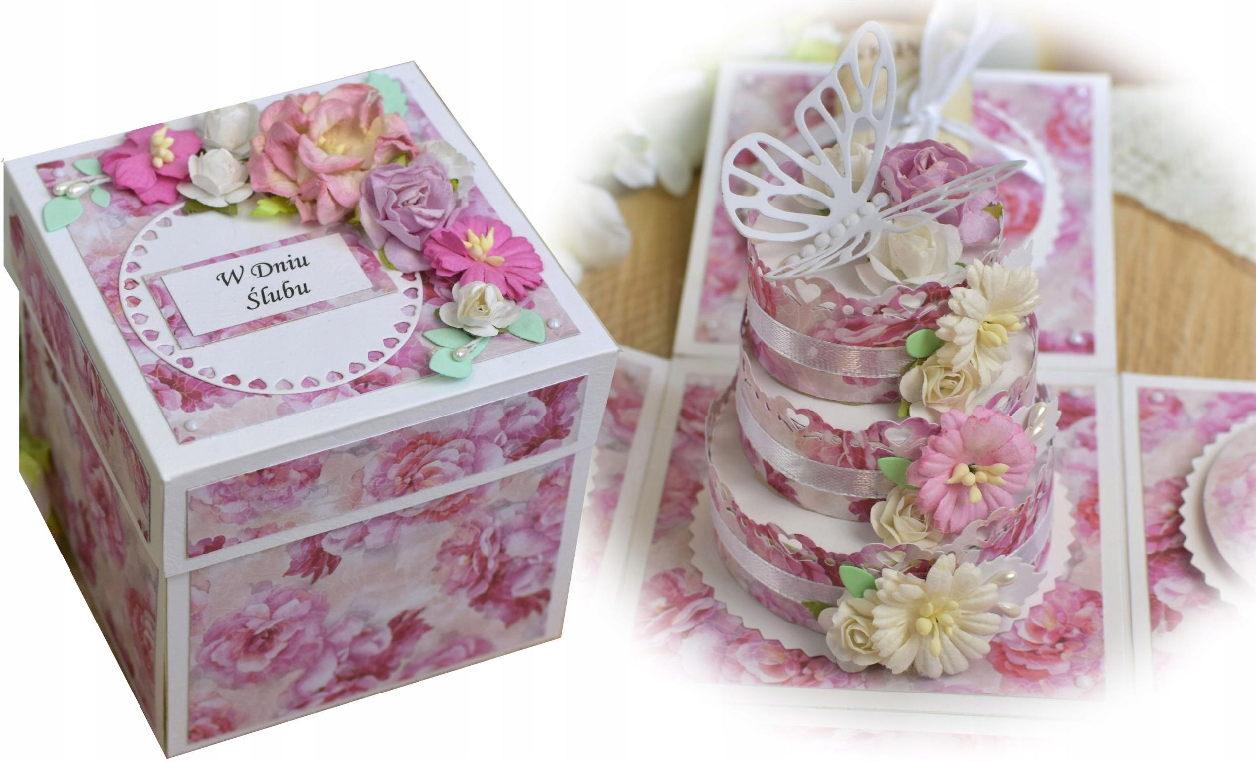 Pamiątka Ślubu exploding box - Ceny i opinie - Ceneo.pl
