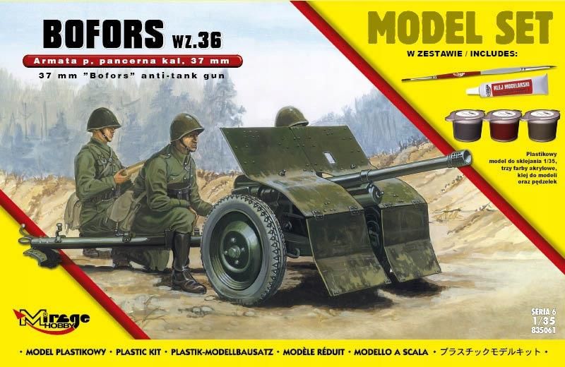 1:35 Model Set Armata ppanc. wz. 36 Bofors 37 mm - Ceny i opinie - Ceneo.pl