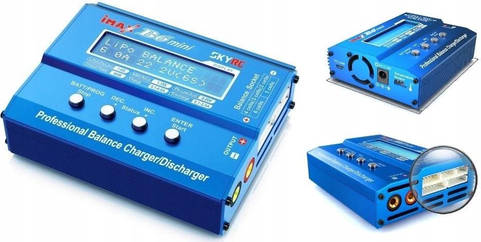 SkyRC oryginalna iMAX B6 Mini 60W 6A 6S LiPo 1-6S - Ceny i opinie ...