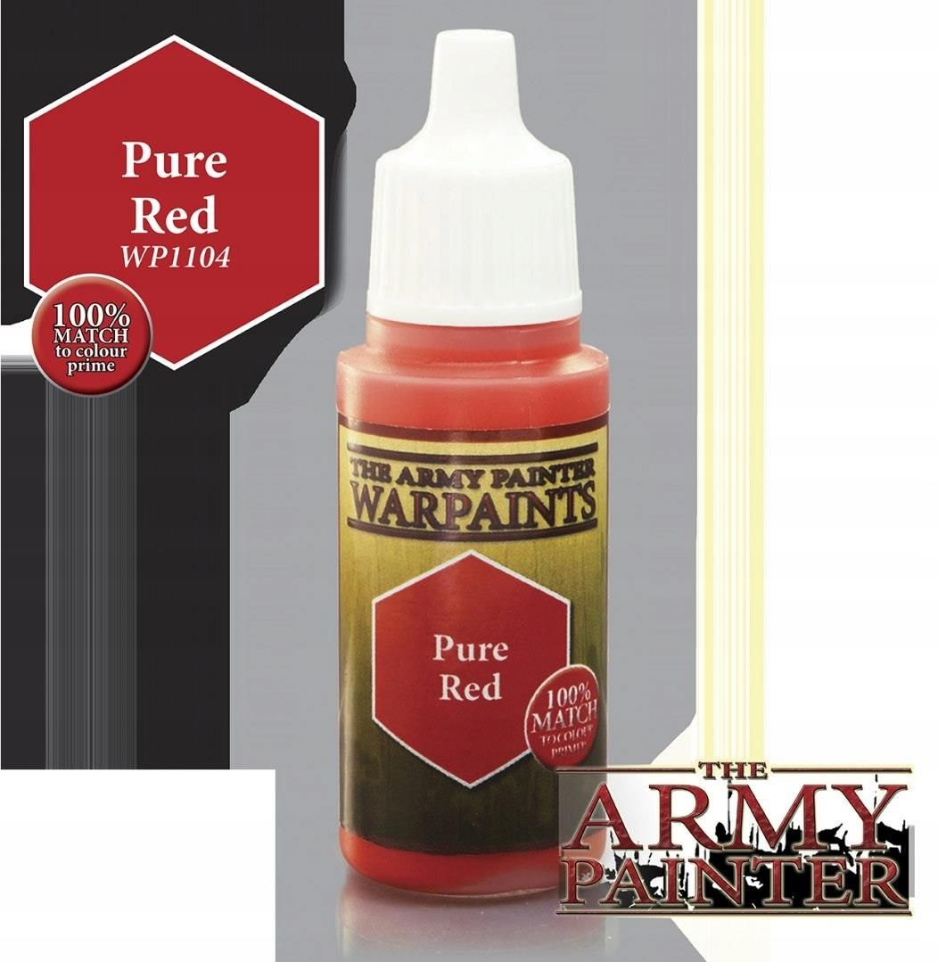Army Painter Warpaints Pure Red 18ml farbka - Ceny i opinie - Ceneo.pl