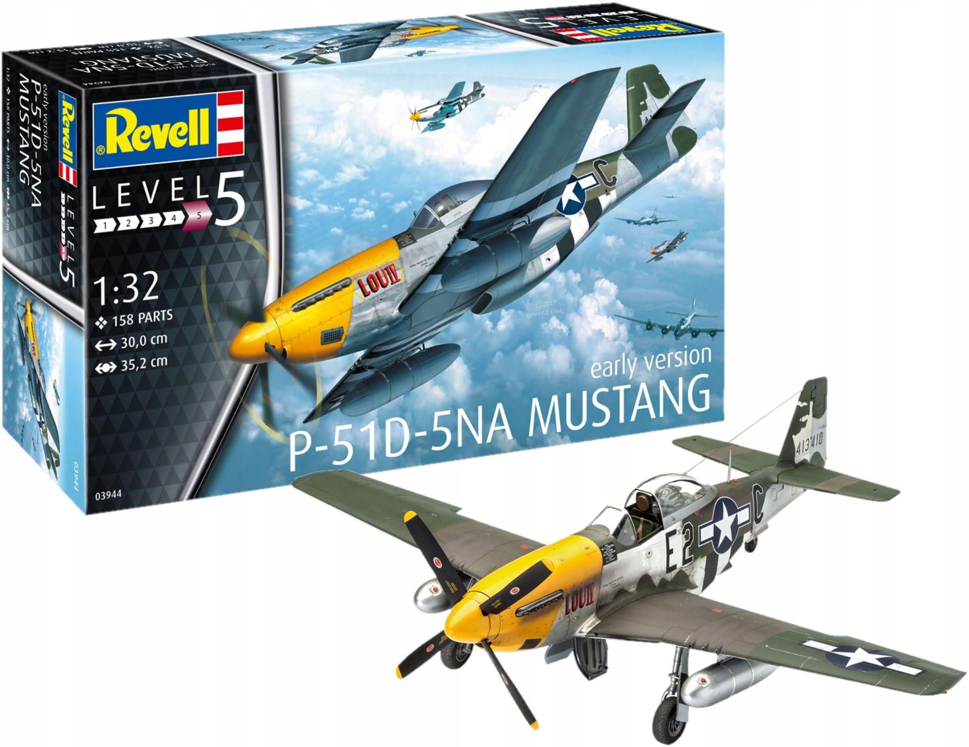 Revell 03944 1:32 P-51D-5NA Mustang (early version - Ceny i opinie ...