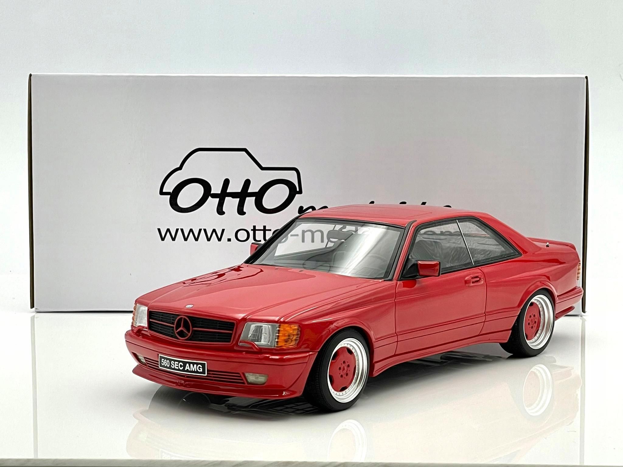 Mercedes-Benz W126 560 Sec 1986 Otto mobile 1:18 - Ceny i opinie - Ceneo.pl