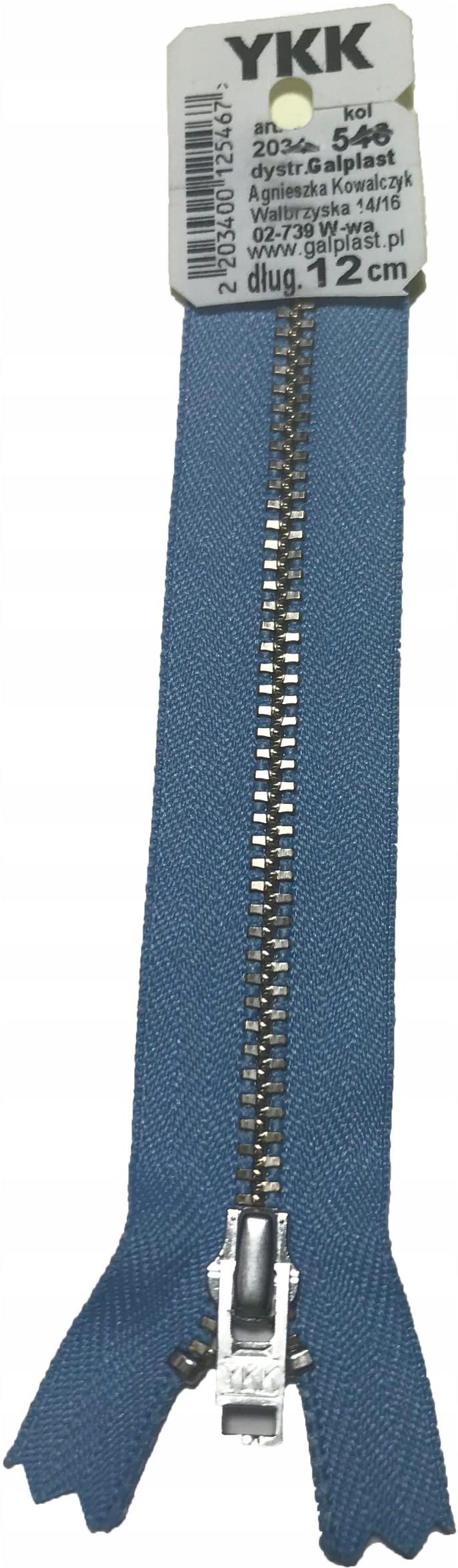 Ykk zamek metalowy 12cm do spodni błękitny - Ceny i opinie - Ceneo.pl