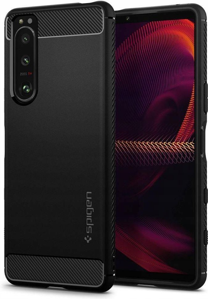 Spigen Rugged Etui Do Sony Xperia 5 Iii Matte Bla - Etui na telefon ...