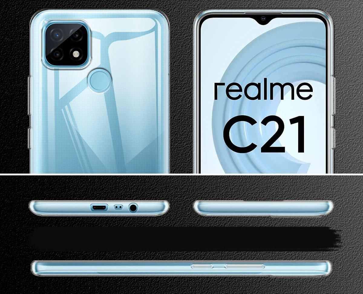 Etui Przezroczyste Na Realme C21 +Szkło - Etui na telefon, ceny i ...