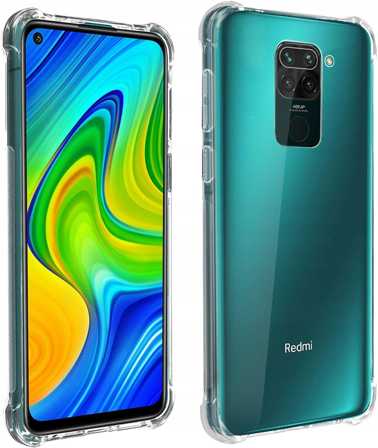 Etui Na Redmi Note 9 Anti Shock Clear Case Szkło - Etui na telefon ...