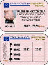 Karta pozwolenie na bebzon bebech BBH2 - Ceny i opinie - Ceneo.pl