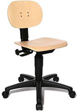 Topstar 72210Ho1 Tec 11 Krzesło Biurowe Stołek Na Kółkach Taboret Warsztatowy Drewno (Buk ...