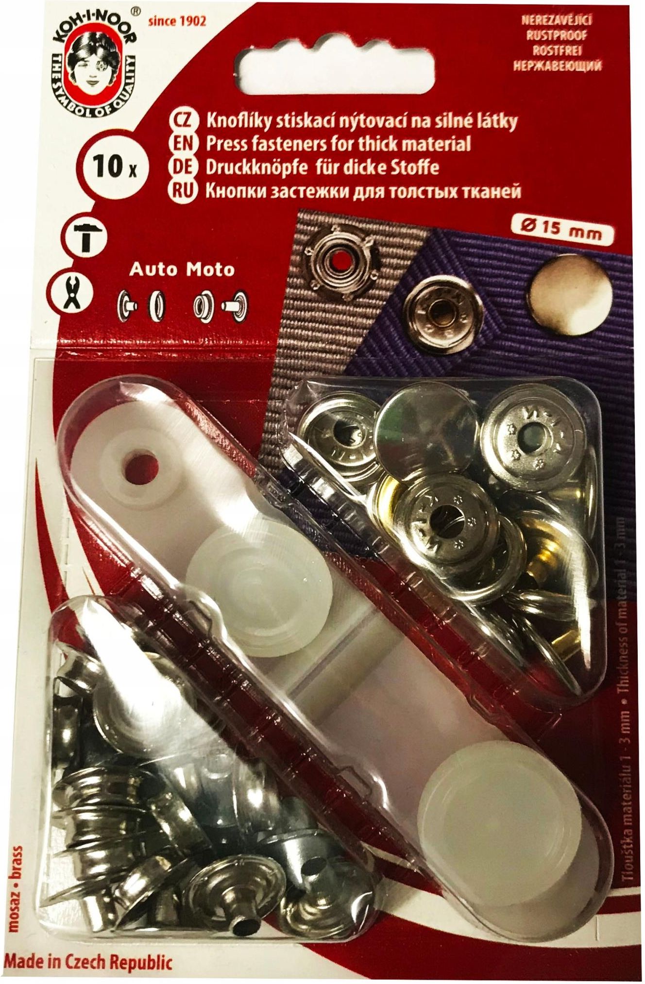 Napy zatrzaski 15mm srebrne napownica - Ceny i opinie - Ceneo.pl