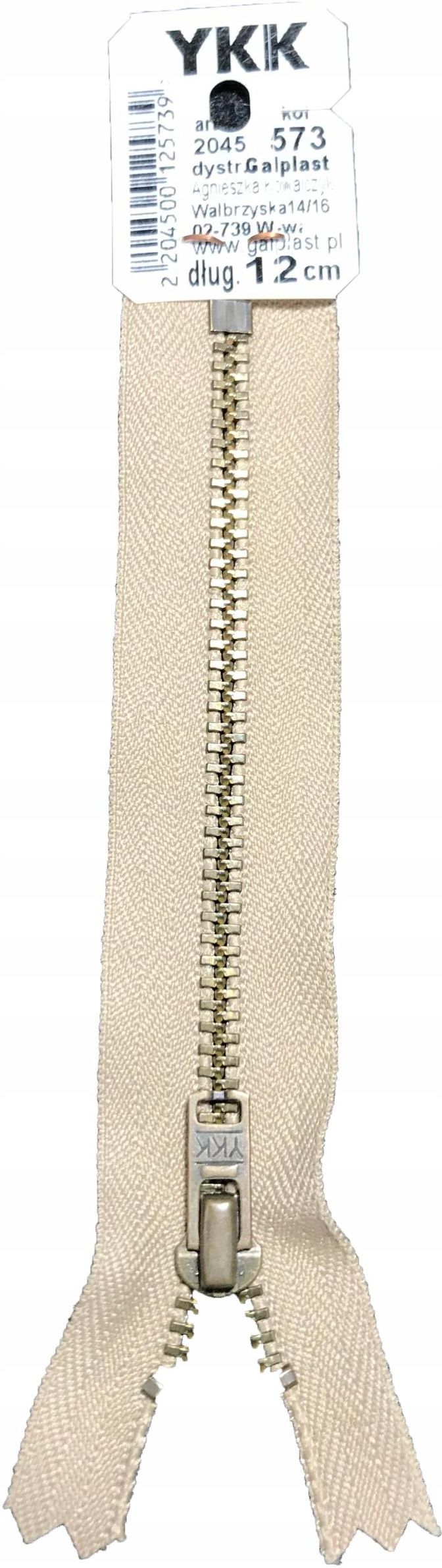 Ykk zamek metalowy 12cm do spodni beżowy mosiądz - Ceny i opinie - Ceneo.pl