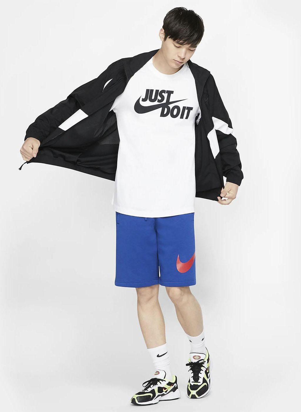 Męska Koszulka z krótkim rękawem Nike M Nsw Tee Just DO IT Swoosh ...