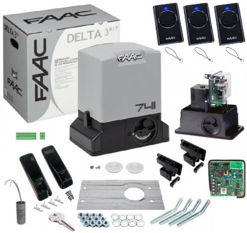 Faac Zestaw Delta 3 741 230V Do Bram Przesuwnych 900 Kg (ZESTAWDELTA3741) - opinie i ceny na ...