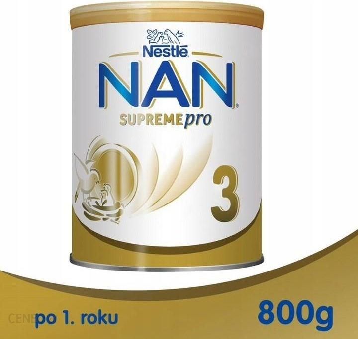 NESTLE NAN SUPREME PRO 3 Mleko Następne dla niemowląt po 1 Roku 2x800g ...