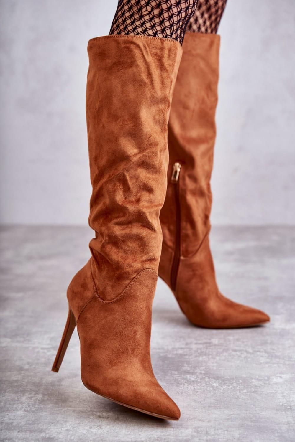 Kozaki Model Ameya S1709 Camel - Step in style - Ceny i opinie - Ceneo.pl