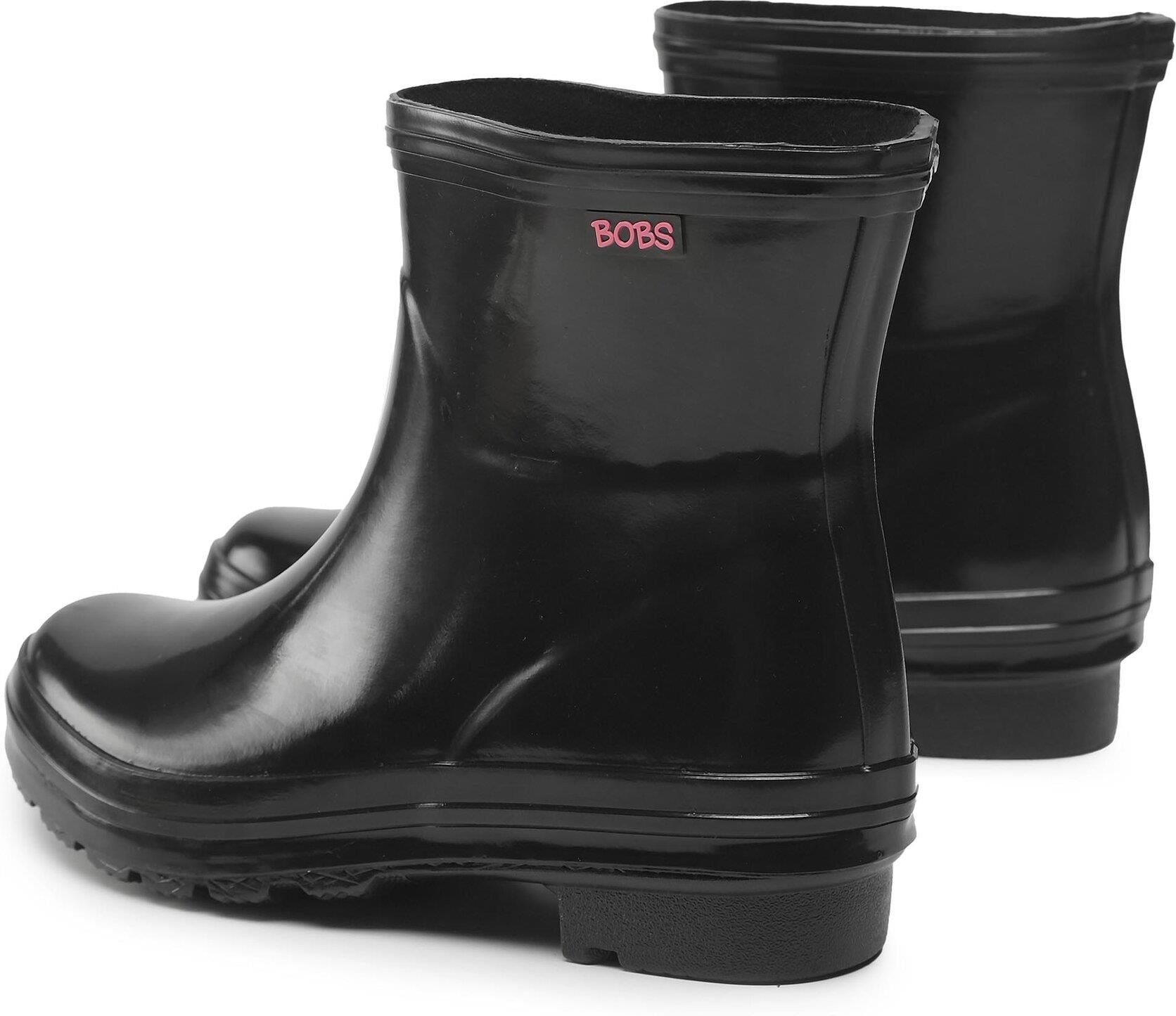 Skechers Kalosze BOBS Neon Puddles 113377/BBK Czarny - Ceny i opinie ...