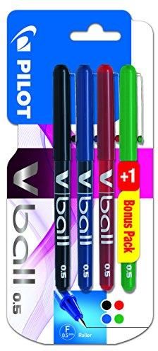 Office Depot Zestaw 3 + 1 Długopisy Kulkowe Vball Pilot 4 Kolory - Ceny ...