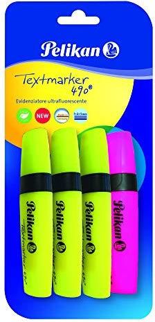 Pelikan Marker Premium Inchiosto Flourescente Blister Convenzio 4 ...