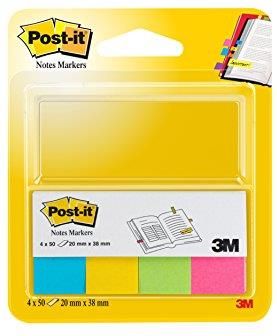 Post It 670 4U Paski Samoprzylepne Page Marker 20x38mm 4 50 Arkuszy W ...