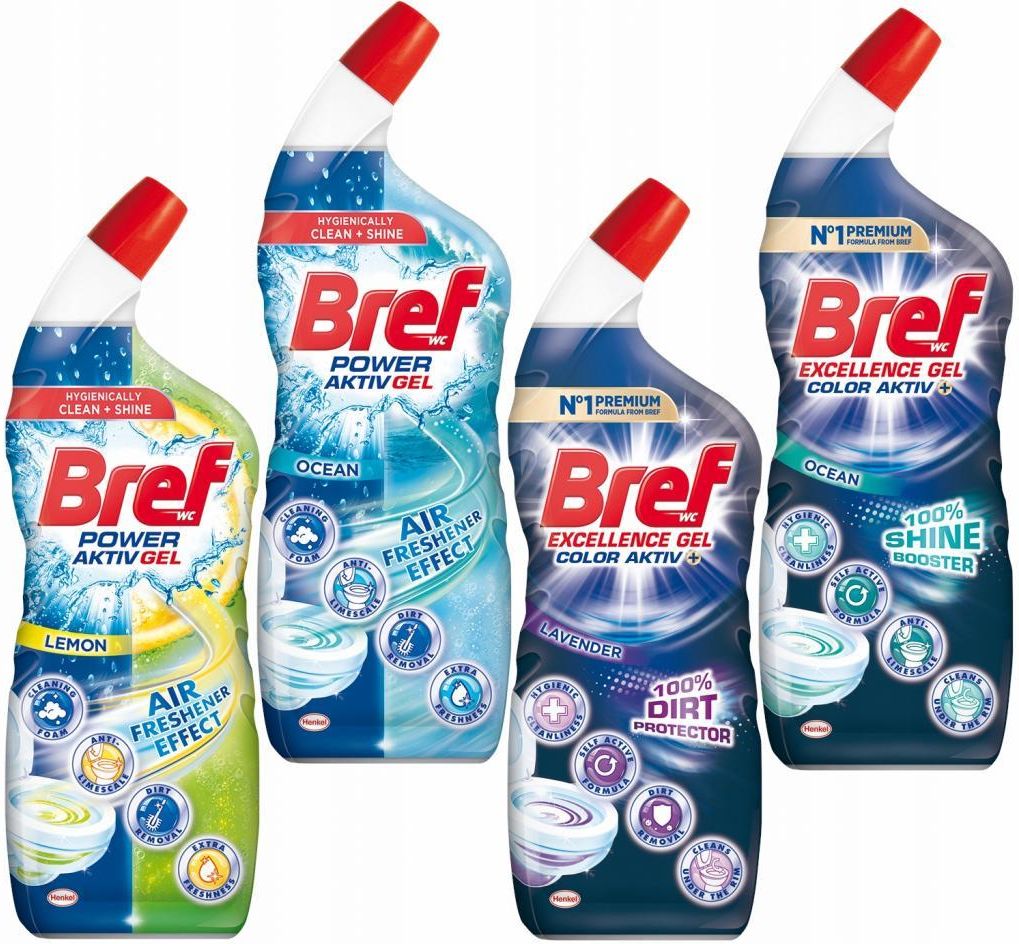 Bref Hygiene Żel Do Wc Zestaw Antybakteryjny 2,8L - Opinie i atrakcyjne ...