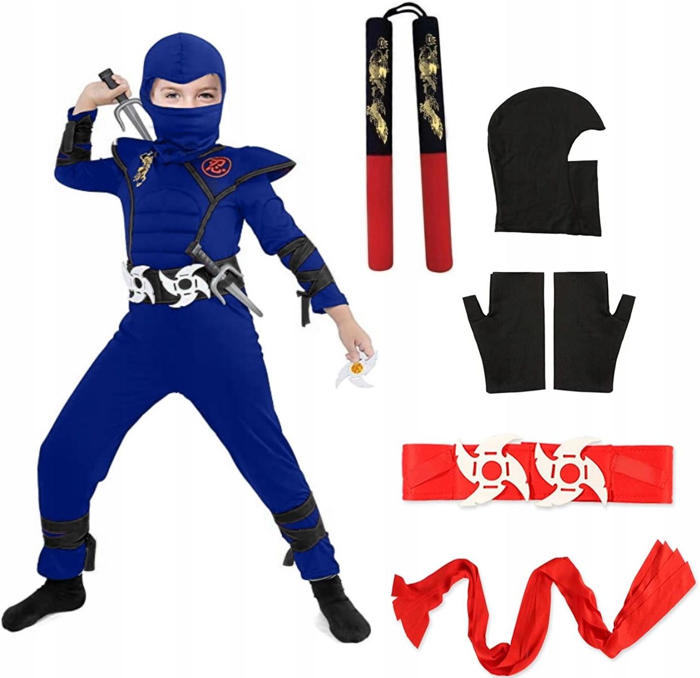 Strój Blue Ninja Dragon Srebrna Gwiazda Nunchak - Ceny i opinie - Ceneo.pl