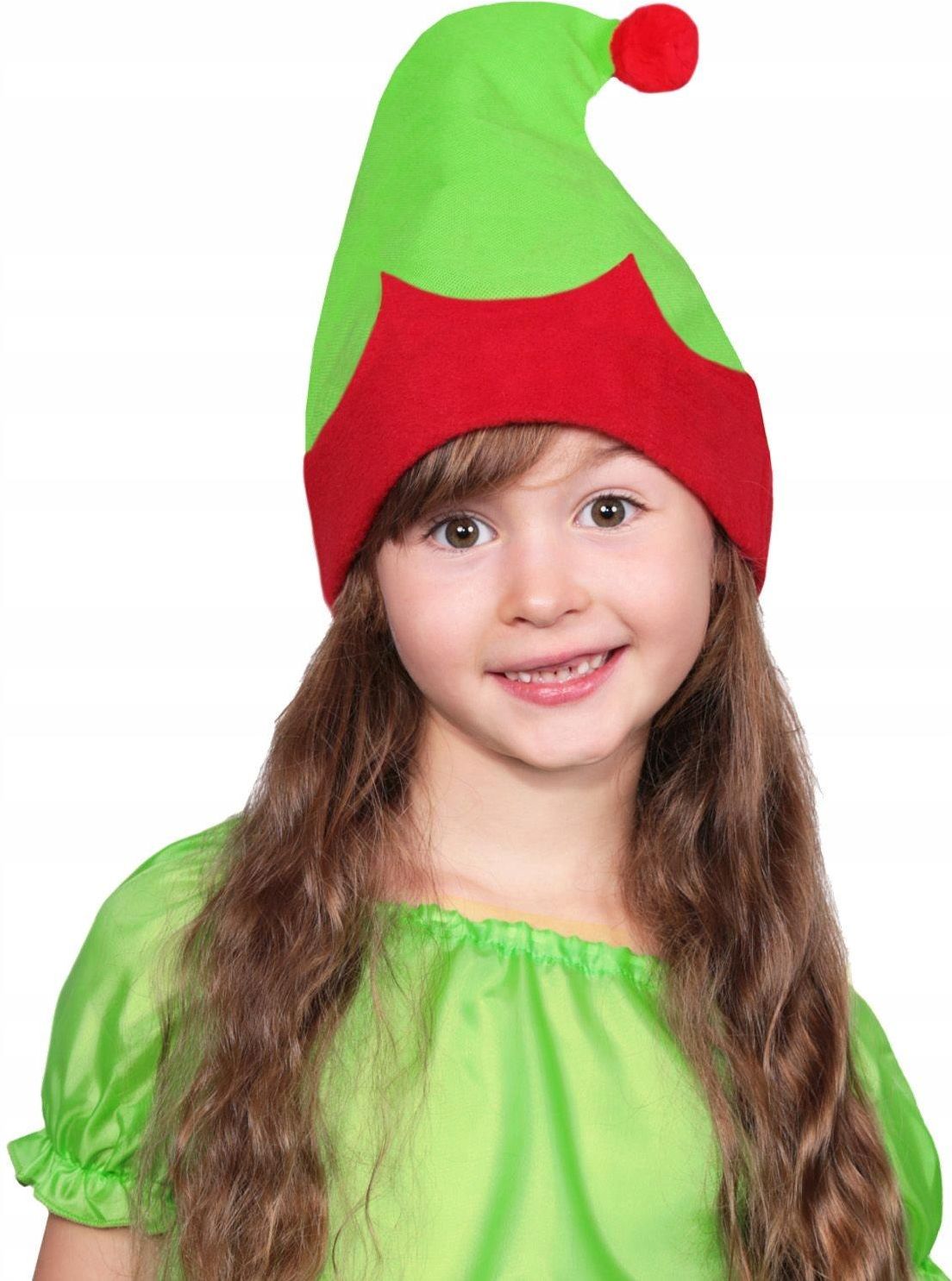 Czapka Świątecznego Elfa Skrzata Zielona - Ceny i opinie - Ceneo.pl